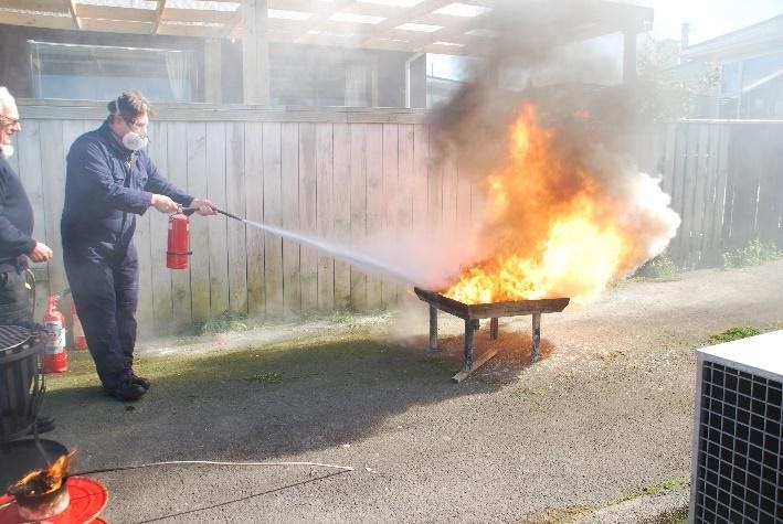 Fire training