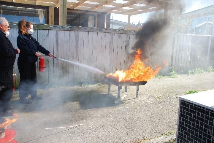Fire training